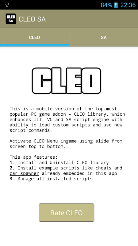 CLEO SA APK Download for Android - Latest Version