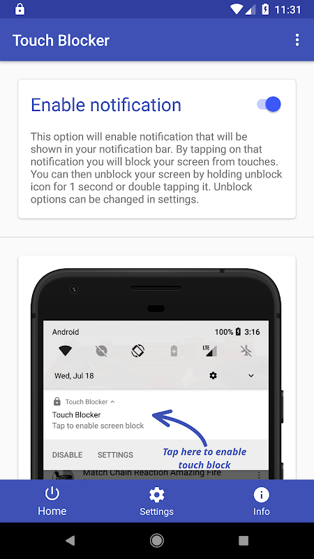 Touch Blocker APK Download for Android - Latest Version