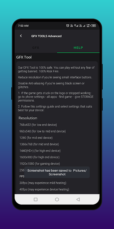 GFX Pro APK Download for Android - Latest Version