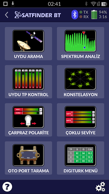 Download SATFINDER BT DVB-S2 2.4.3 APK for Android - Free and Safe Download