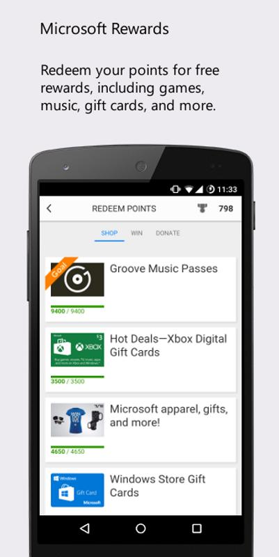 Microsoft Rewards APK Baixar - Grátis Produtividade Aplicativo para ...