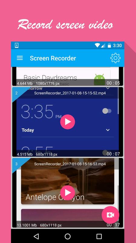 Screen Video Recorder APK Download - Free Tools APP for Android ...
