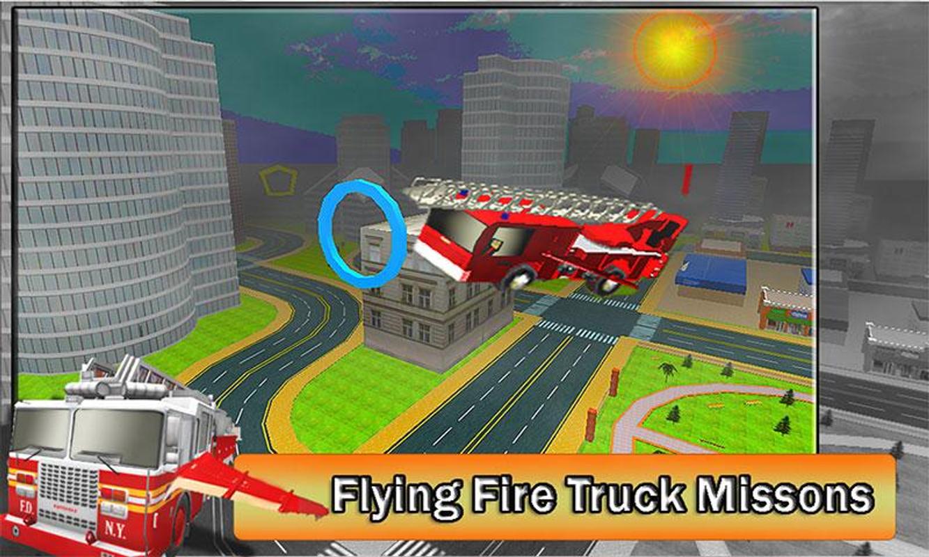 Flying Fire Truck Pilot APK Download - Free Racing GAME for Android ...