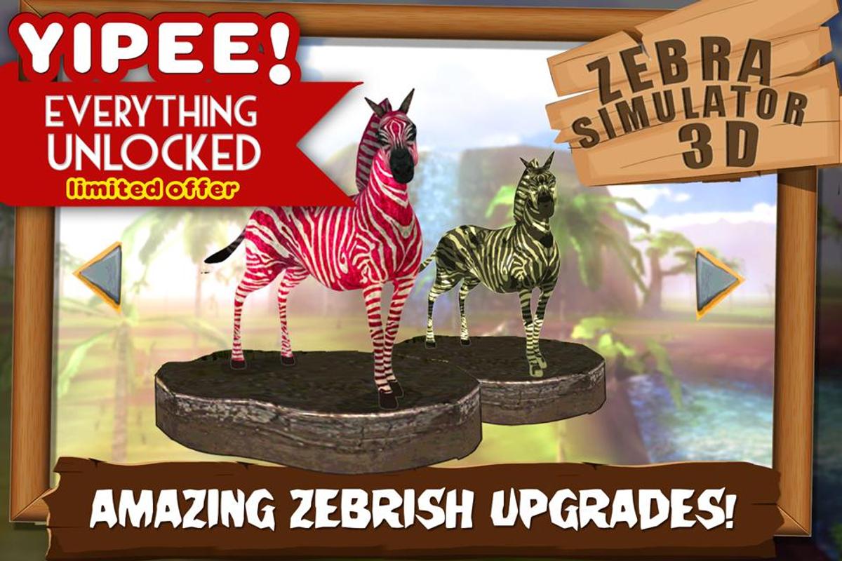 Zebra Simulator 3D Wildlife APK Baixar - Grátis Simulação Jogo para ...