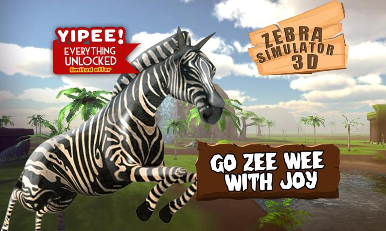 Zebra Simulator 3D Wildlife APK Baixar - Grátis Simulação Jogo para ...