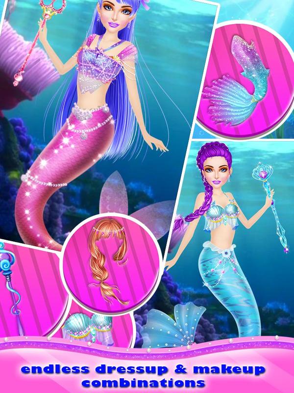 Mermaid Makeup Salon Games APK Download - Free Educational GAME for ...
