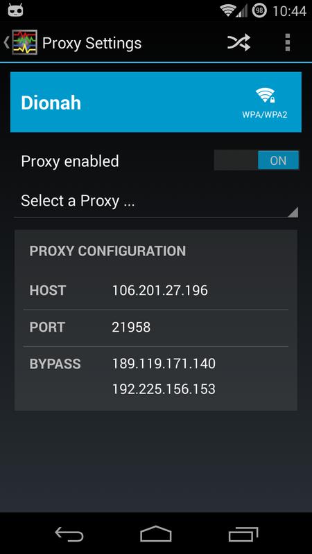 Proxy Settings APK Download - Free Tools APP for Android | APKPure.com