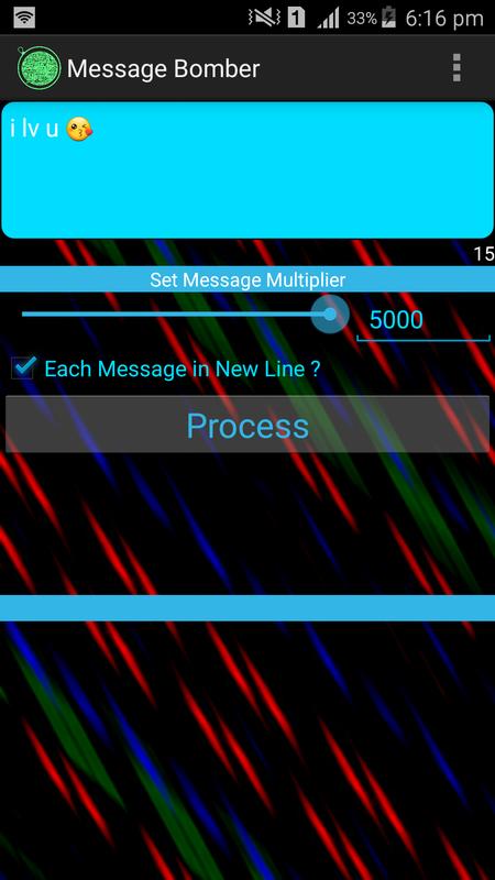 Message Bomber -send 5000+ sms APK Download - Free Entertainment APP ...