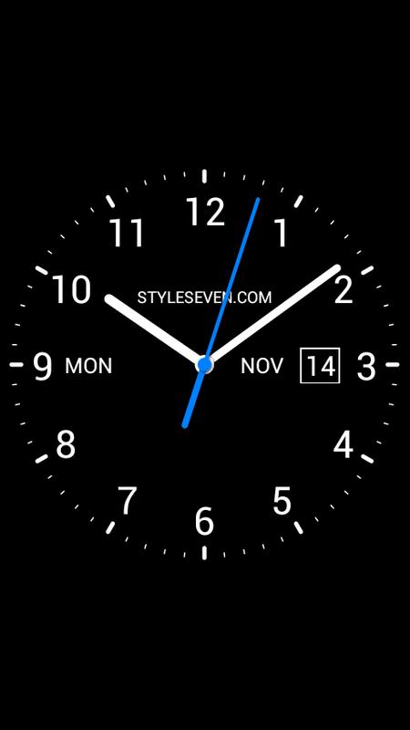 Analog Clock Live Wallpaper-7 APK Download - Free Tools APP for Android ...