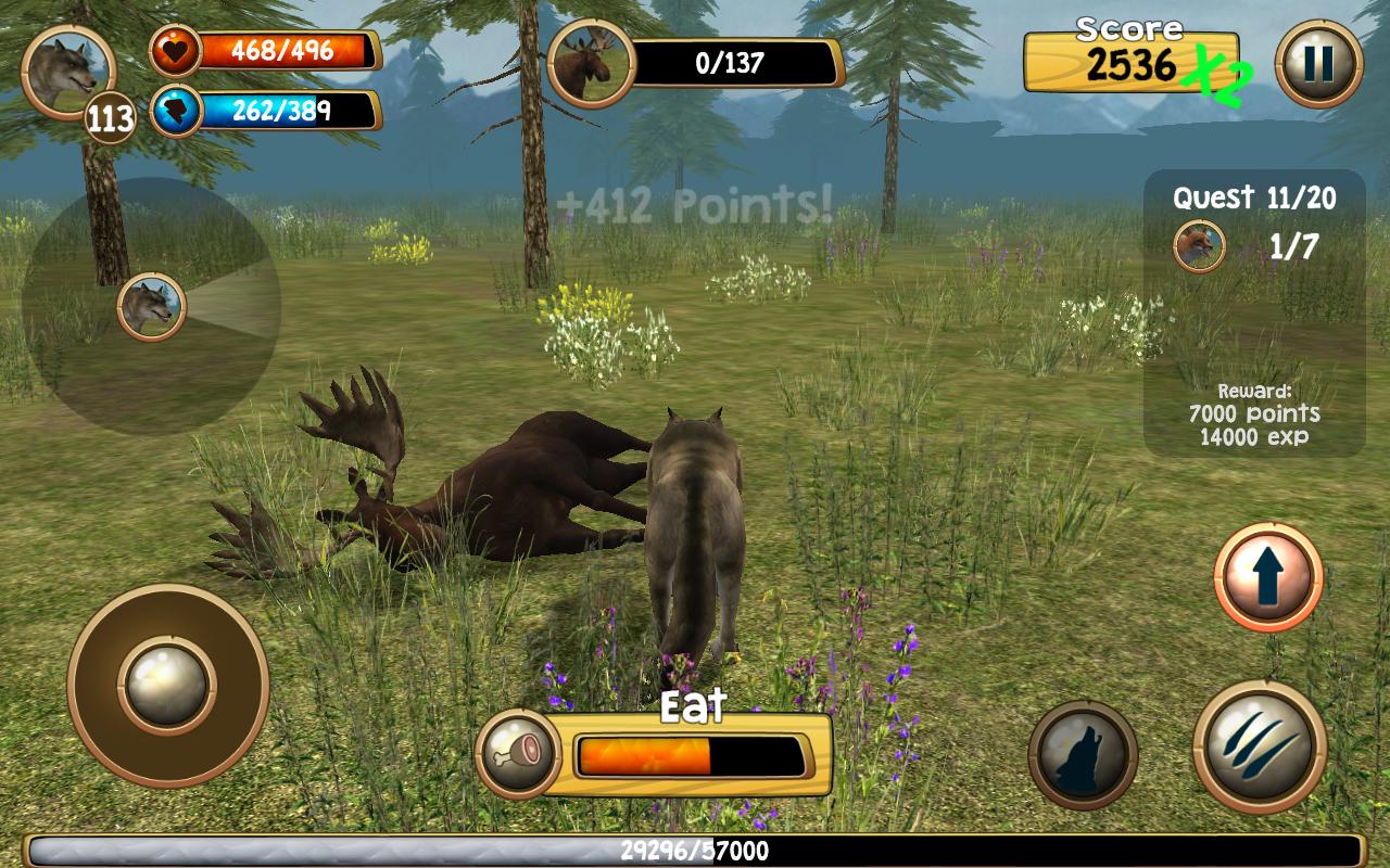 Wild Wolf Simulator 3D APK Download - Free Simulation GAME for Android ...