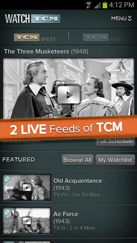 WATCH TCM APK Download - Free Entertainment APP for Android | APKPure.com