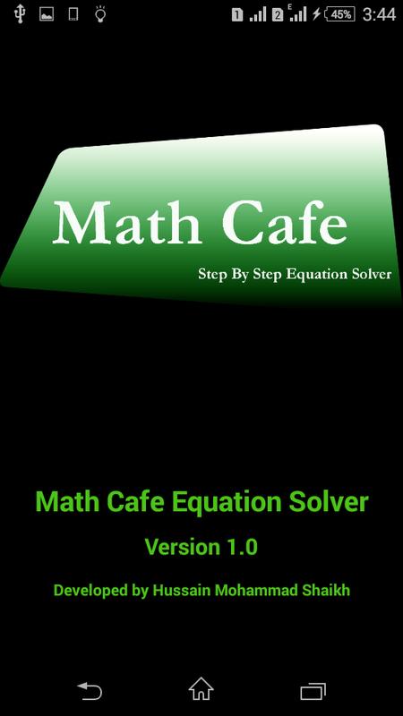 Math Fact Cafe Logo