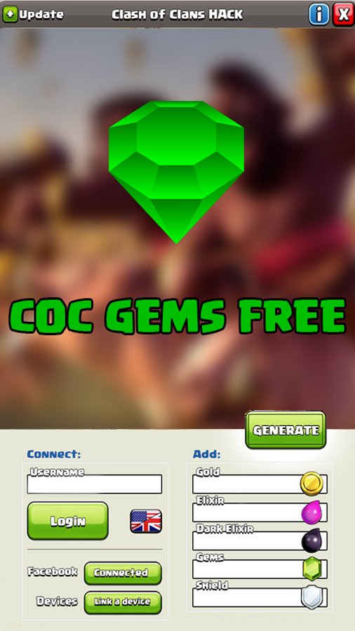 Free Coc Gems :Unlimited Trick APK for Android Download