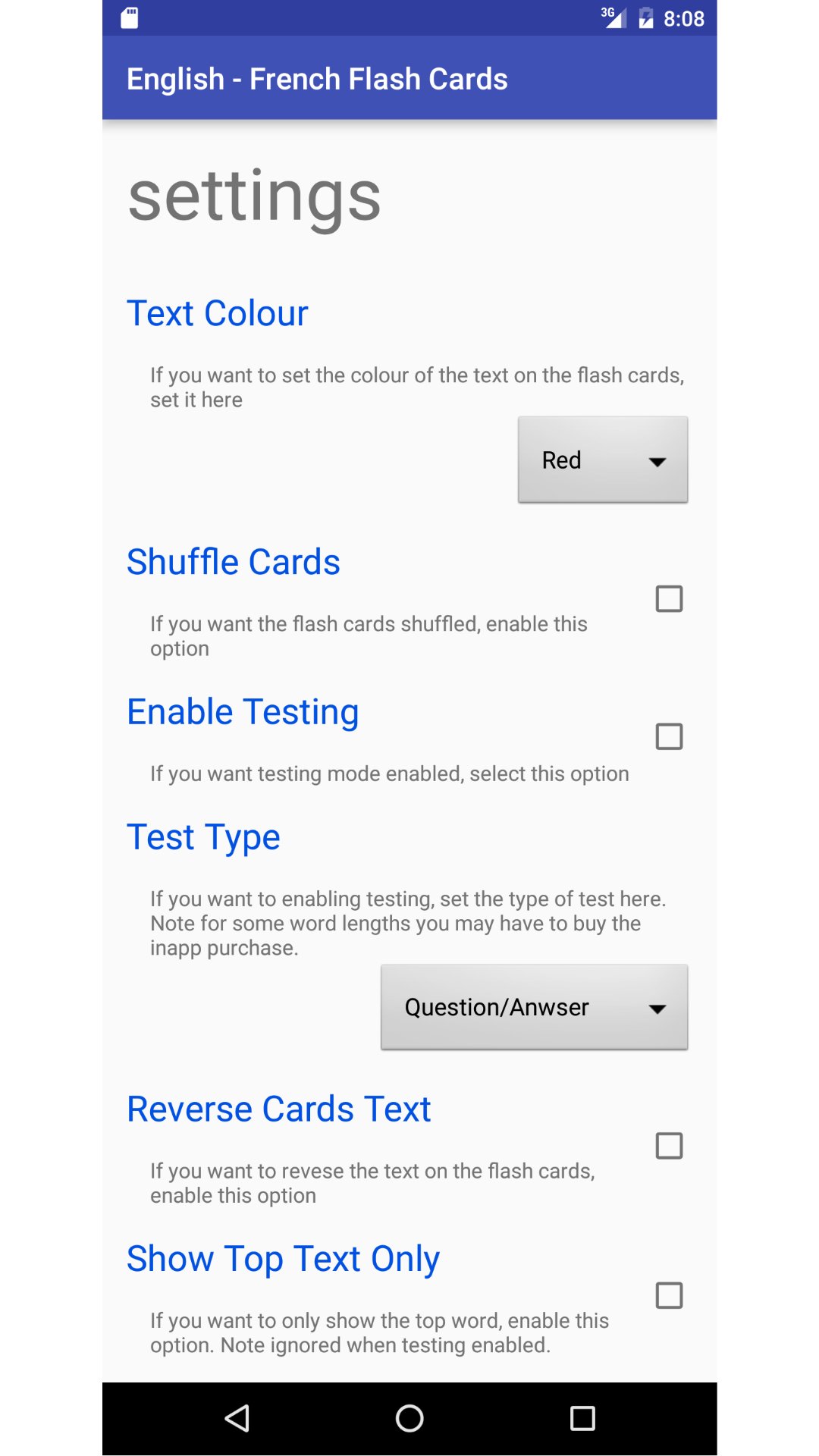 Eng Xhosa Flash Cards APK for Android Download