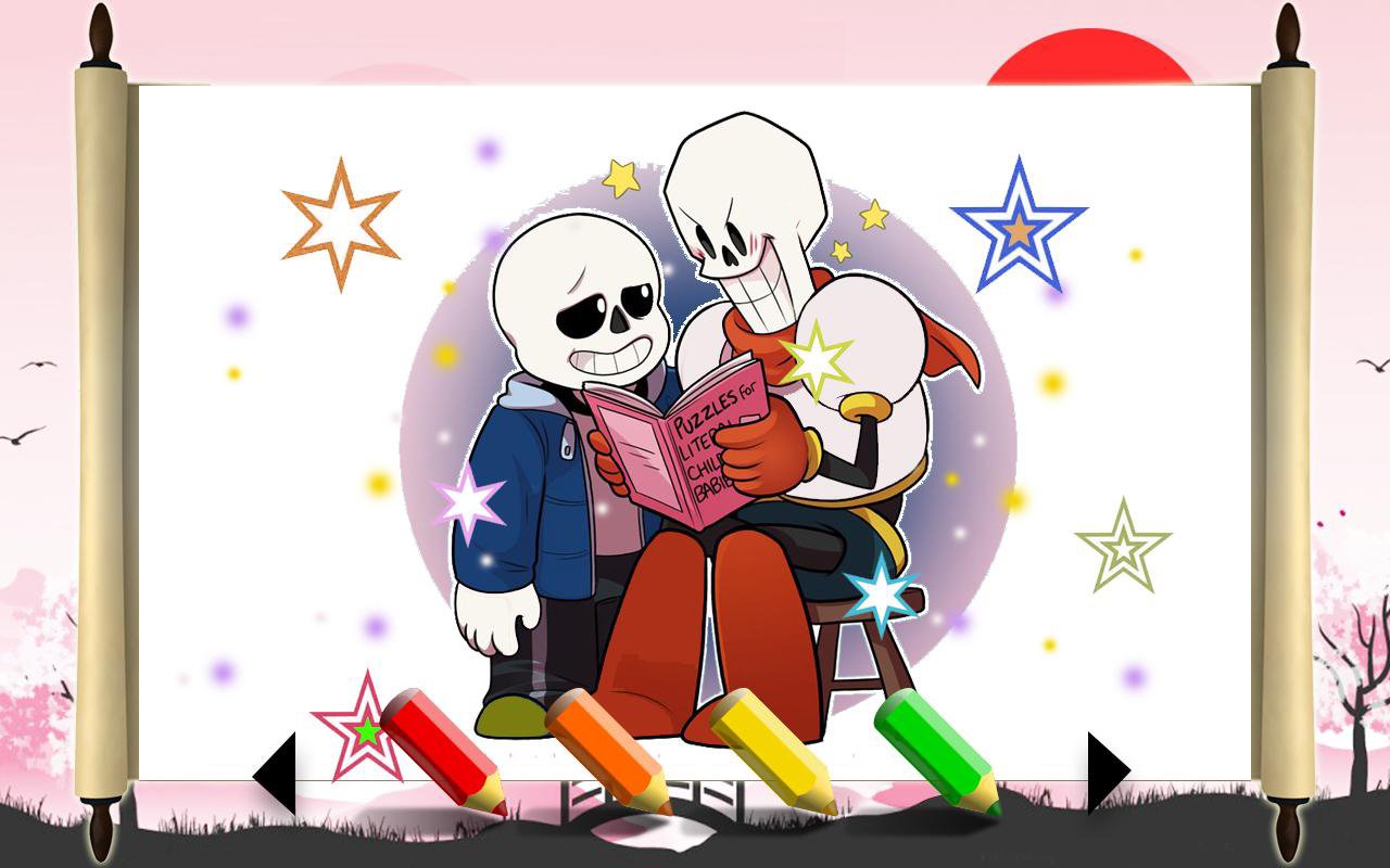 How to color sans undertale APK for Android Download