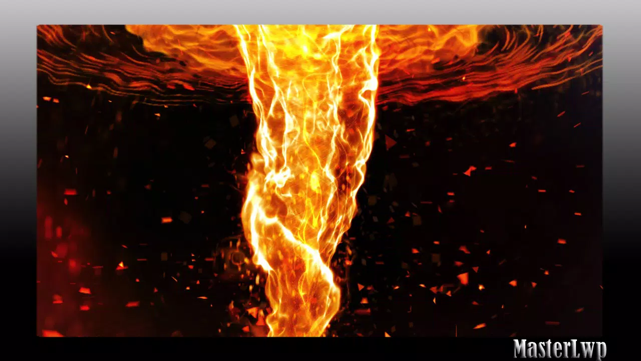 Fire Tornado Wallpaper
