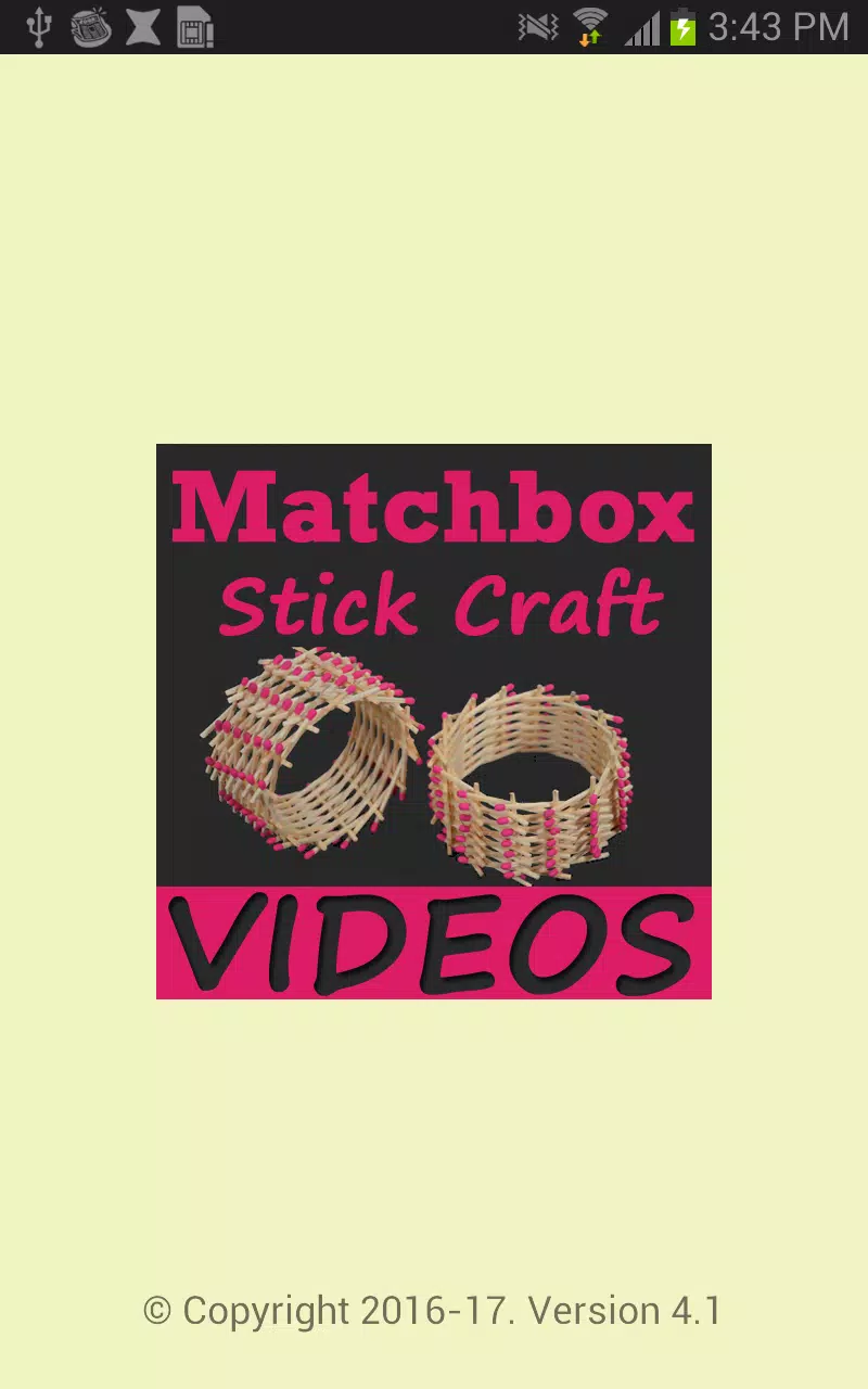 Matchbox Stick Craft