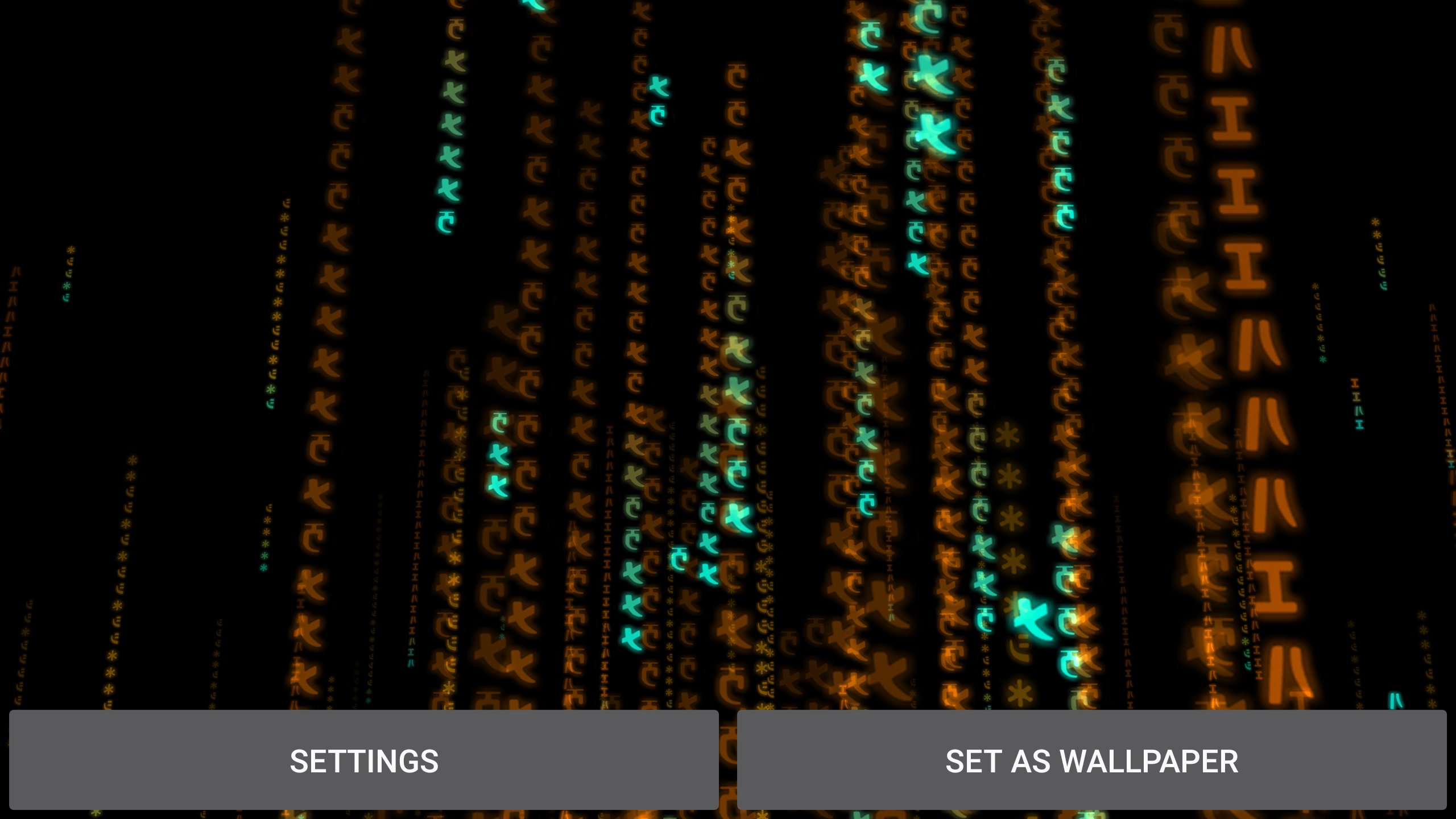 3D Matrix Rain Live Wallpaper for Android - APK Download