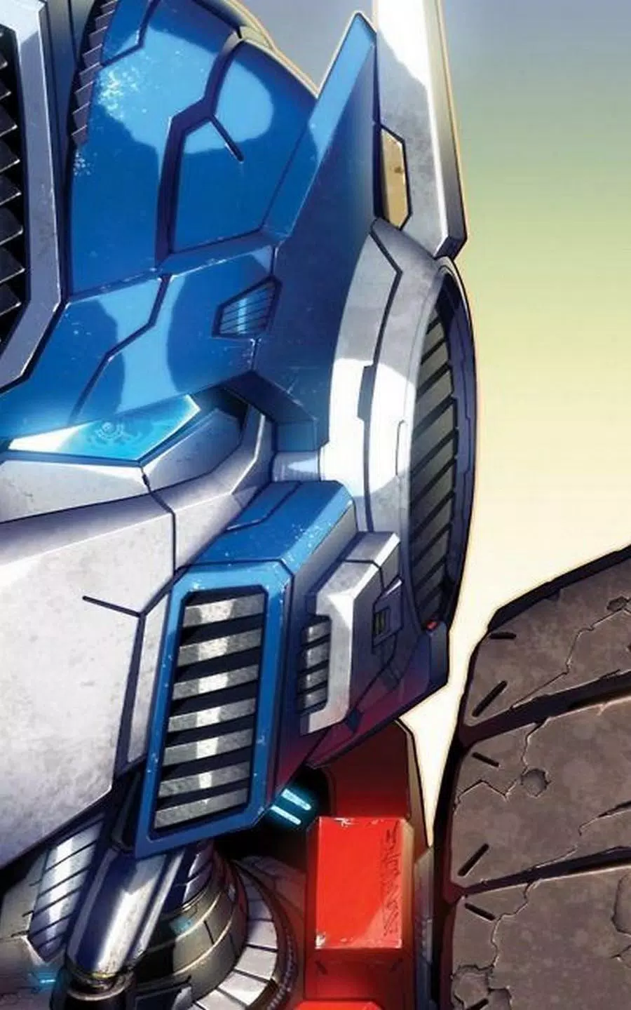 Optimus Prime Face Wallpaper
