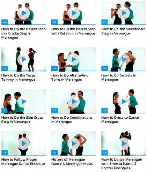 Merengue Dance Steps