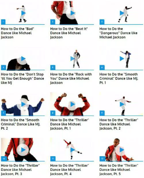 Thriller Dance Steps