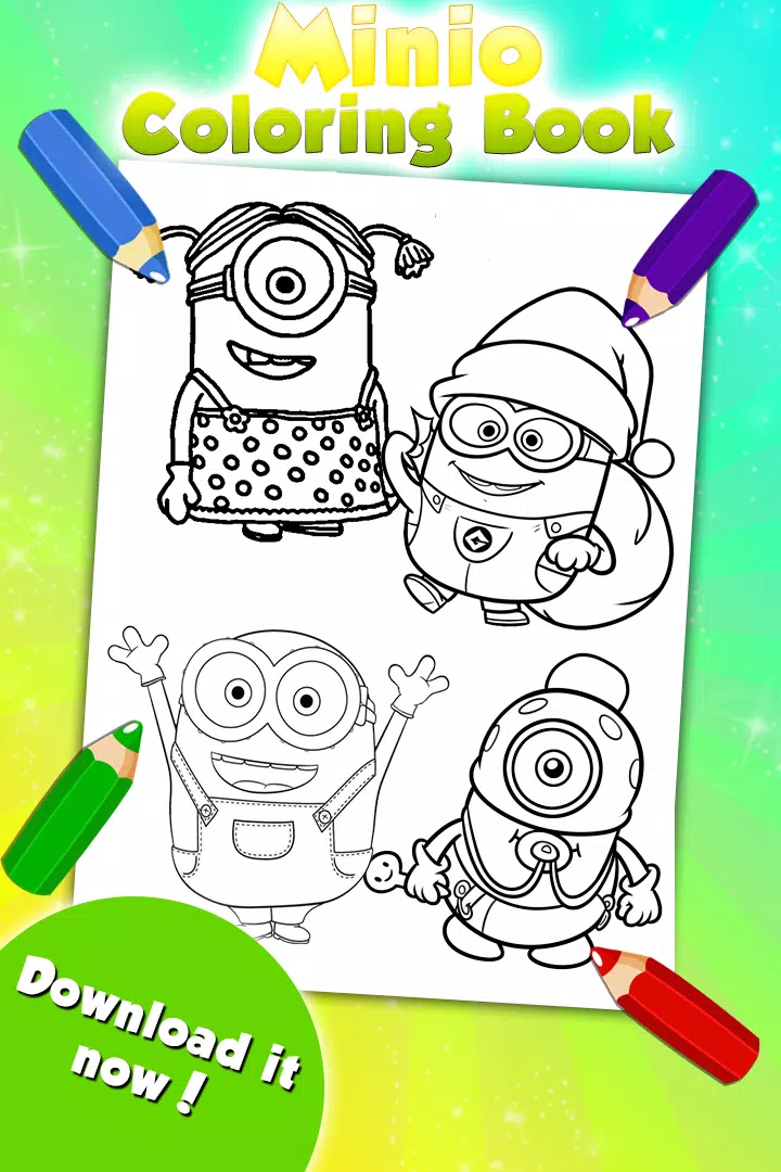 Minions Coloring Pages Banana