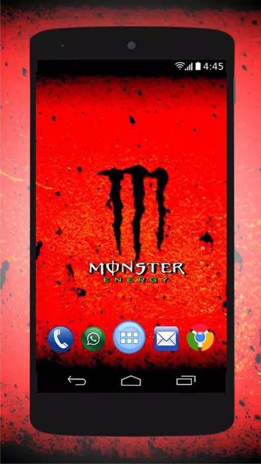 Red Monster Energy Wallpaper