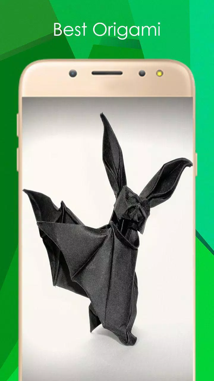 Origami Flapping Bat