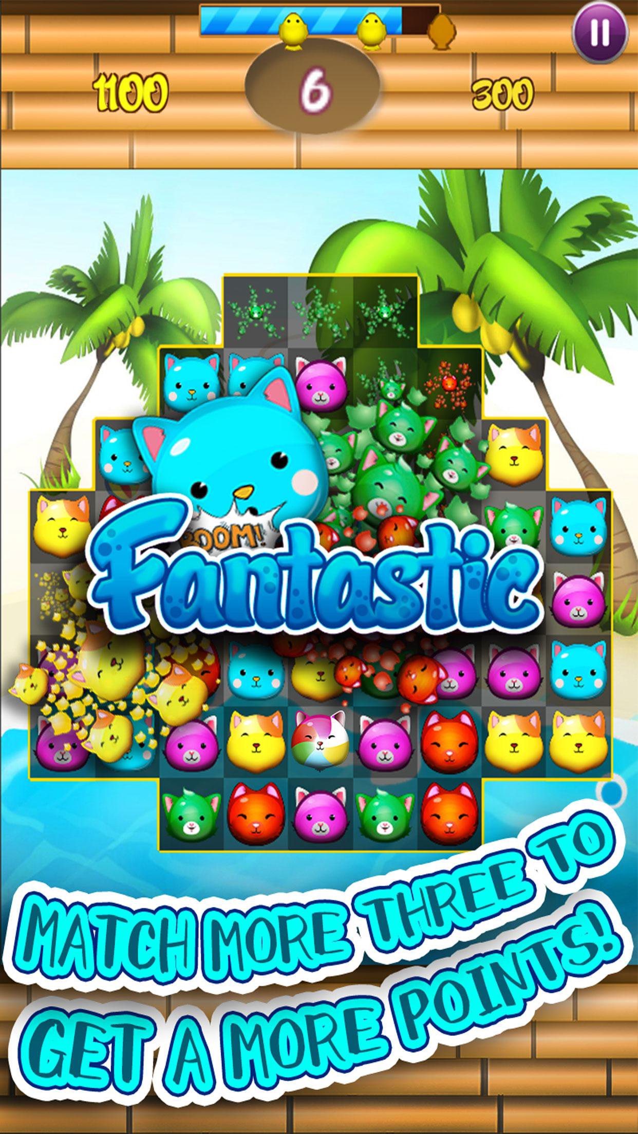 Sweety Cats - Match 3 Games APK for Android Download
