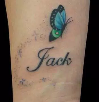 Jack Name Tattoo Designs