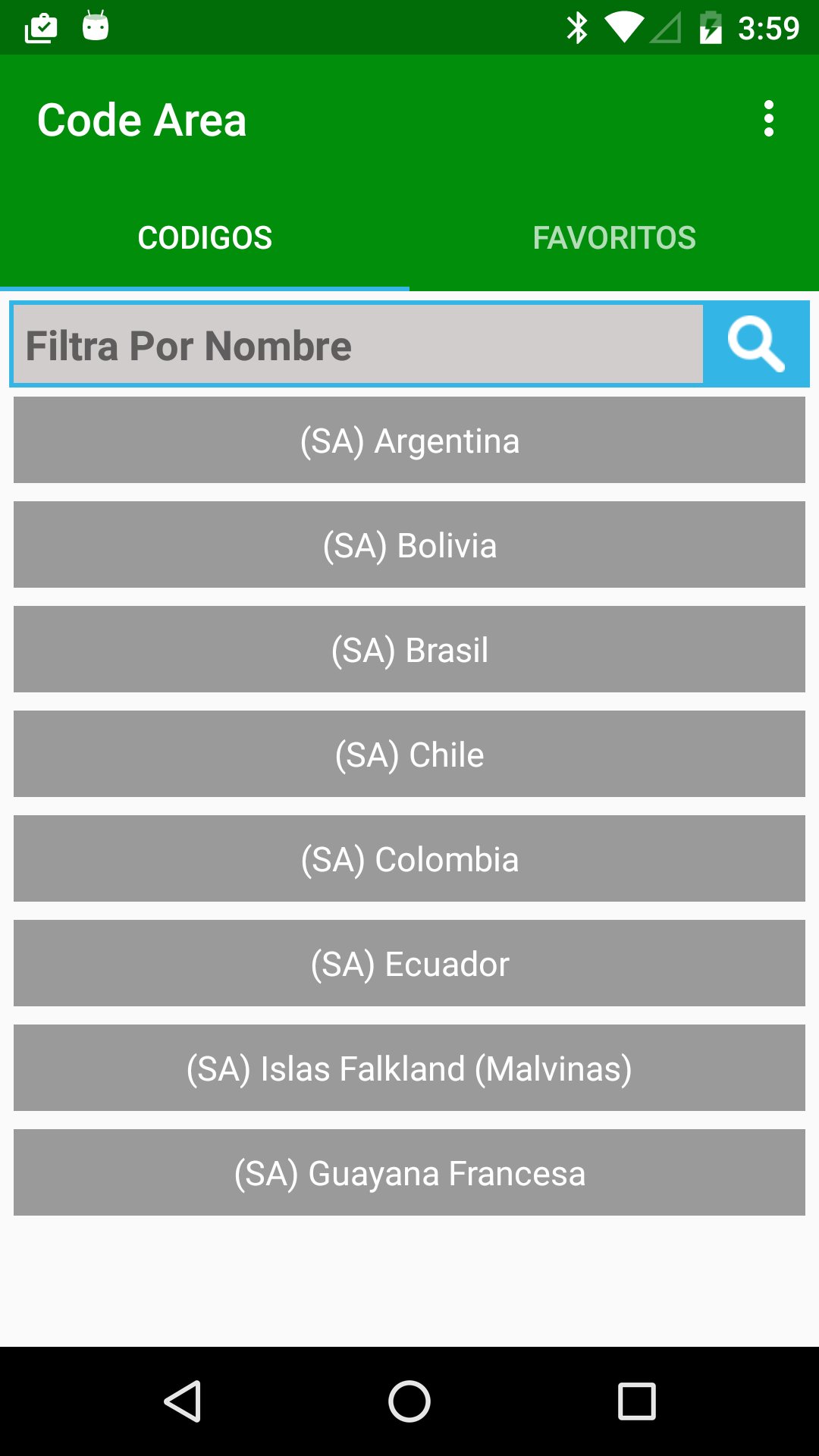 World Area Code APK for Android Download
