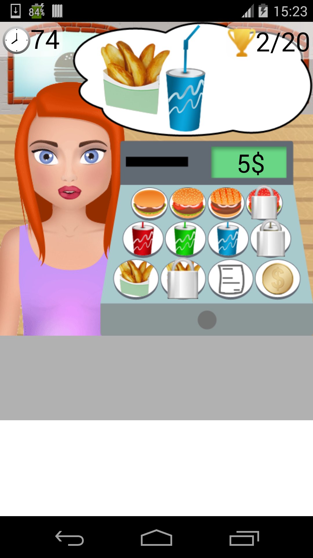 burger cash register game APK for Android Download