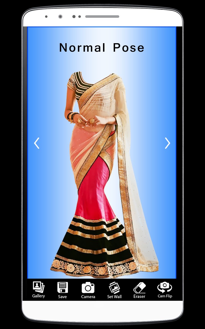 Half Saree Women Photo Maker APK for Android Download
