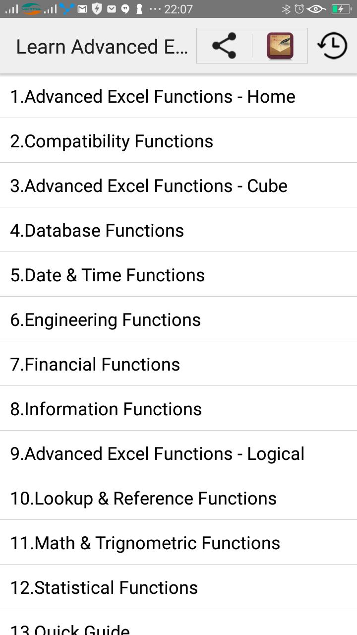 Learn Advanced Excel Functions APK for Android Download Learn Advanced Excel Functions APK for Android Download
