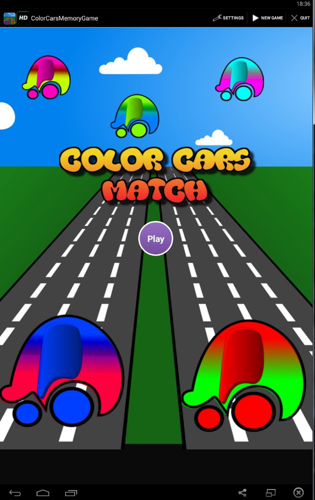 Tải xuống APK Color Cars Match Game for Kids cho Android