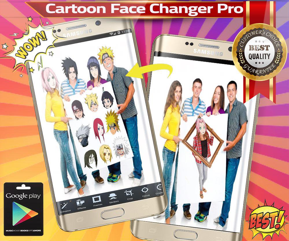 Descargar Cartoon Face Changer Anime APK Última Versión 1.0 para Android
