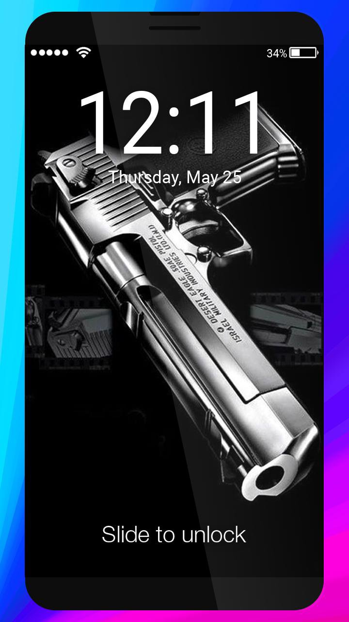 Gun Shooting Weapon Wallpaper Lock Screen APK for Android Download