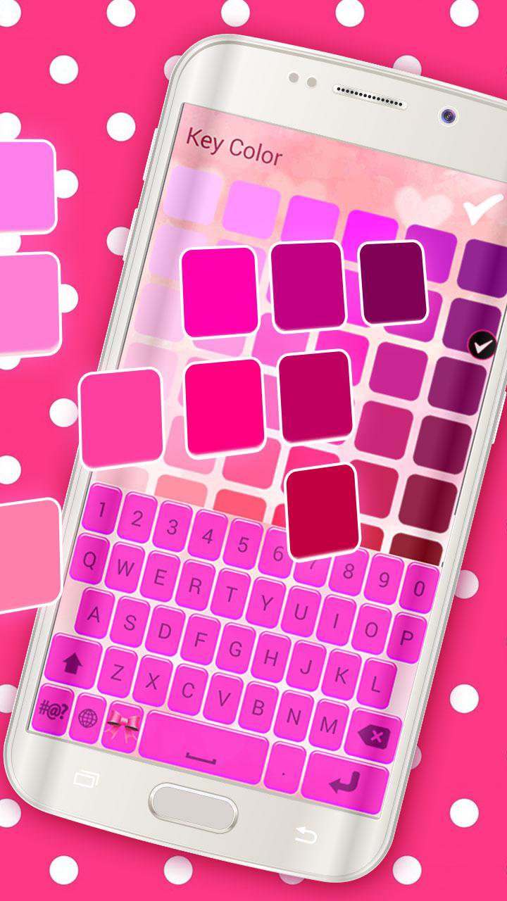 Pink Keyboard Emoticon APK for Android Download