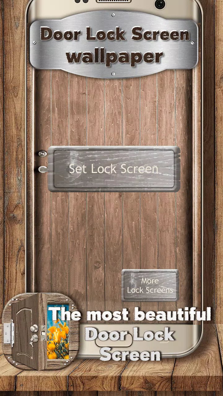 Locked Door Wallpaper