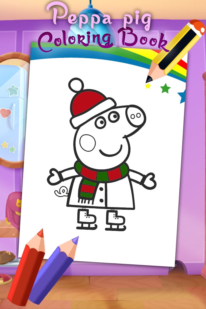 Coloring Pages For Peppy Pig APK for Android Download