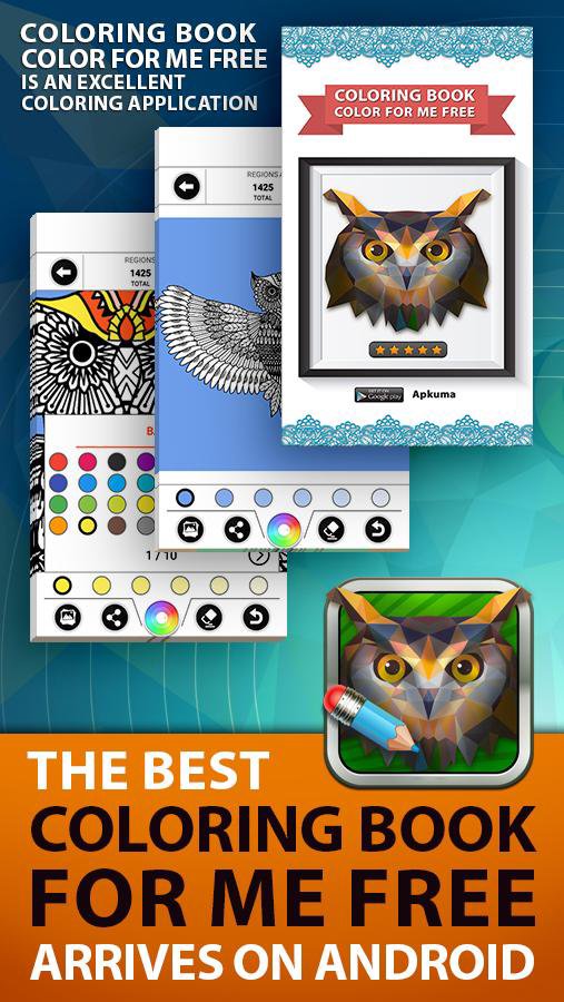 ดาวน์โหลด Coloring Book Color For Me APK สำหรับ Android