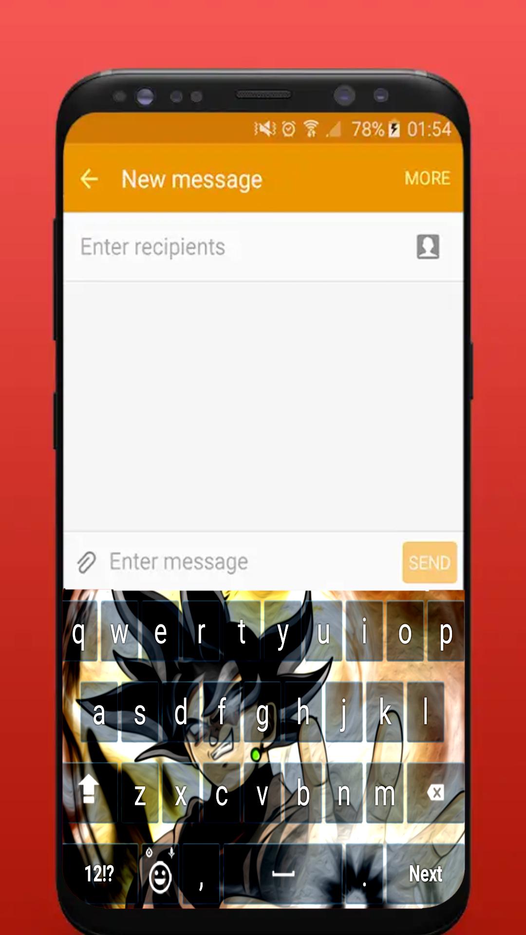 Android용 Dbz Theme Dragon Goku Keyboard Apk 다운로드
