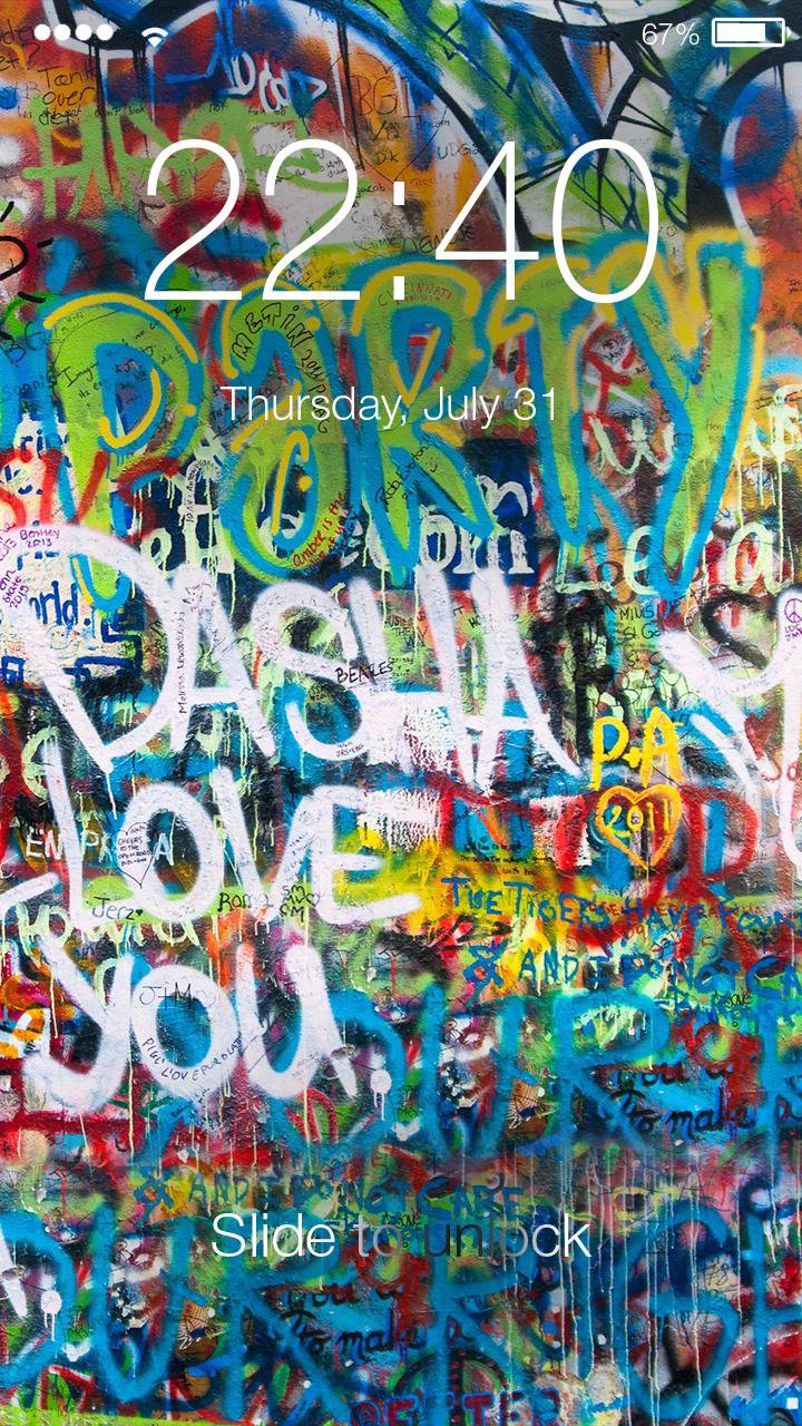 Graffiti Street Screen Lock APK for Android Download