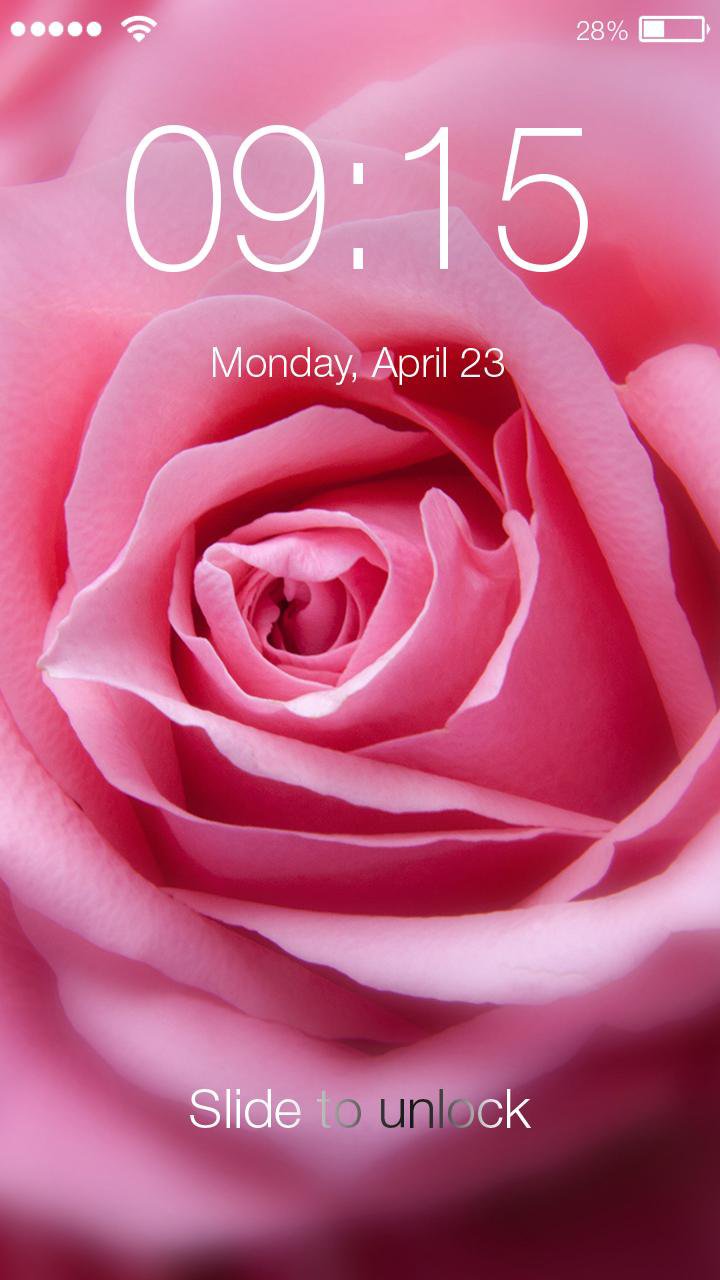 Pink Lock Screen For Girls APK للاندرويد تنزيل