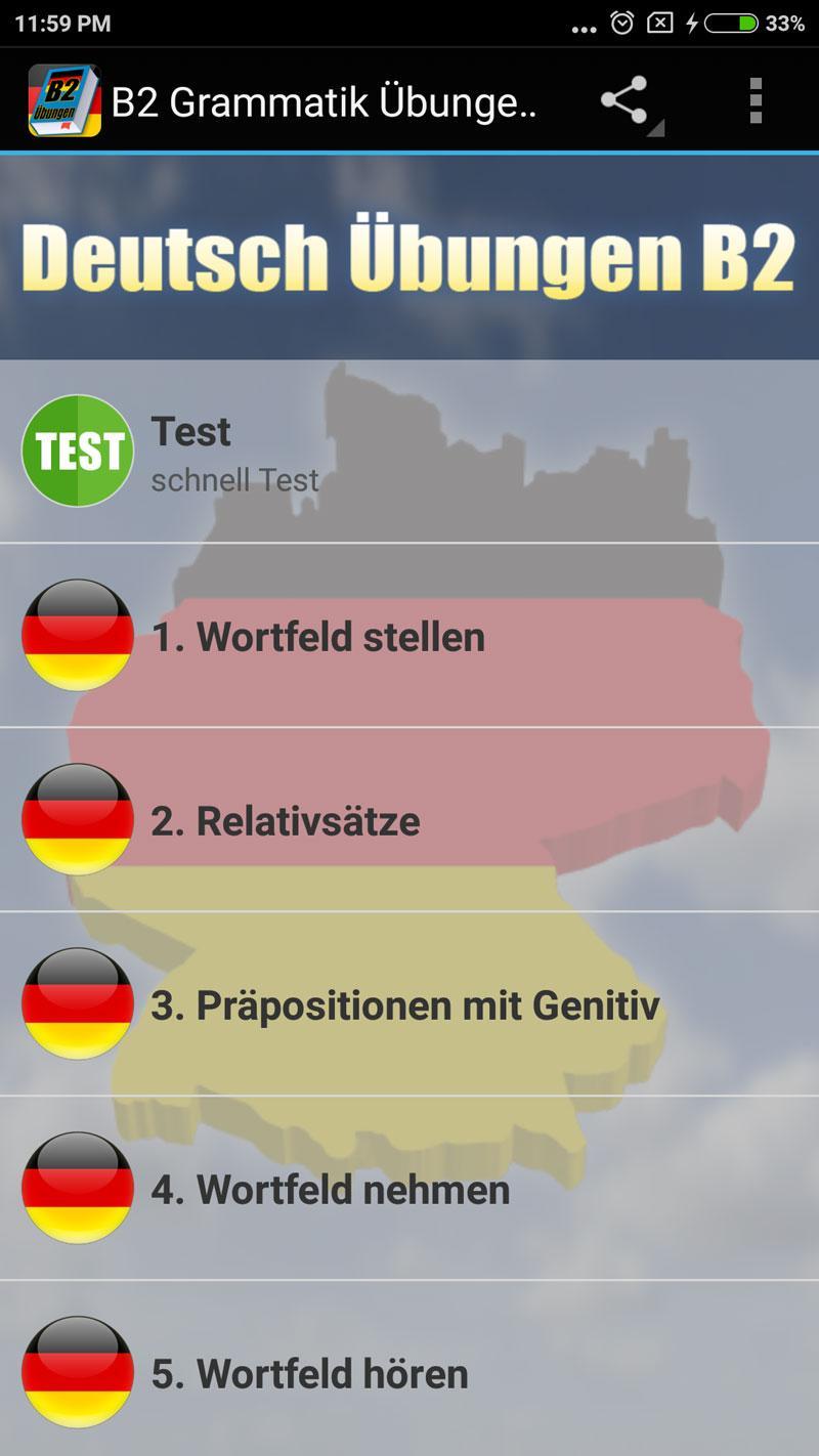 Learn German B2 Grammar Free APK للاندرويد تنزيل Learn German B2 Grammar Free APK للاندرويد تنزيل