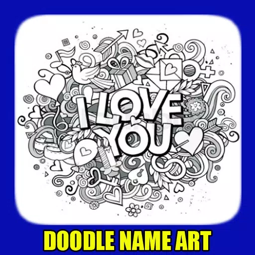 Doodle Art Colored Name