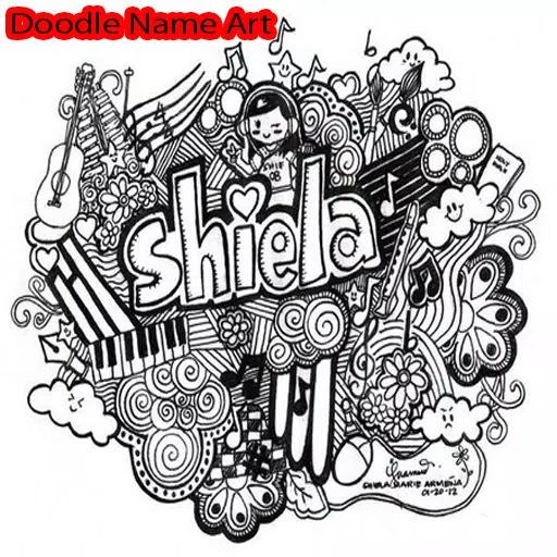 Doodle Drawings With Names