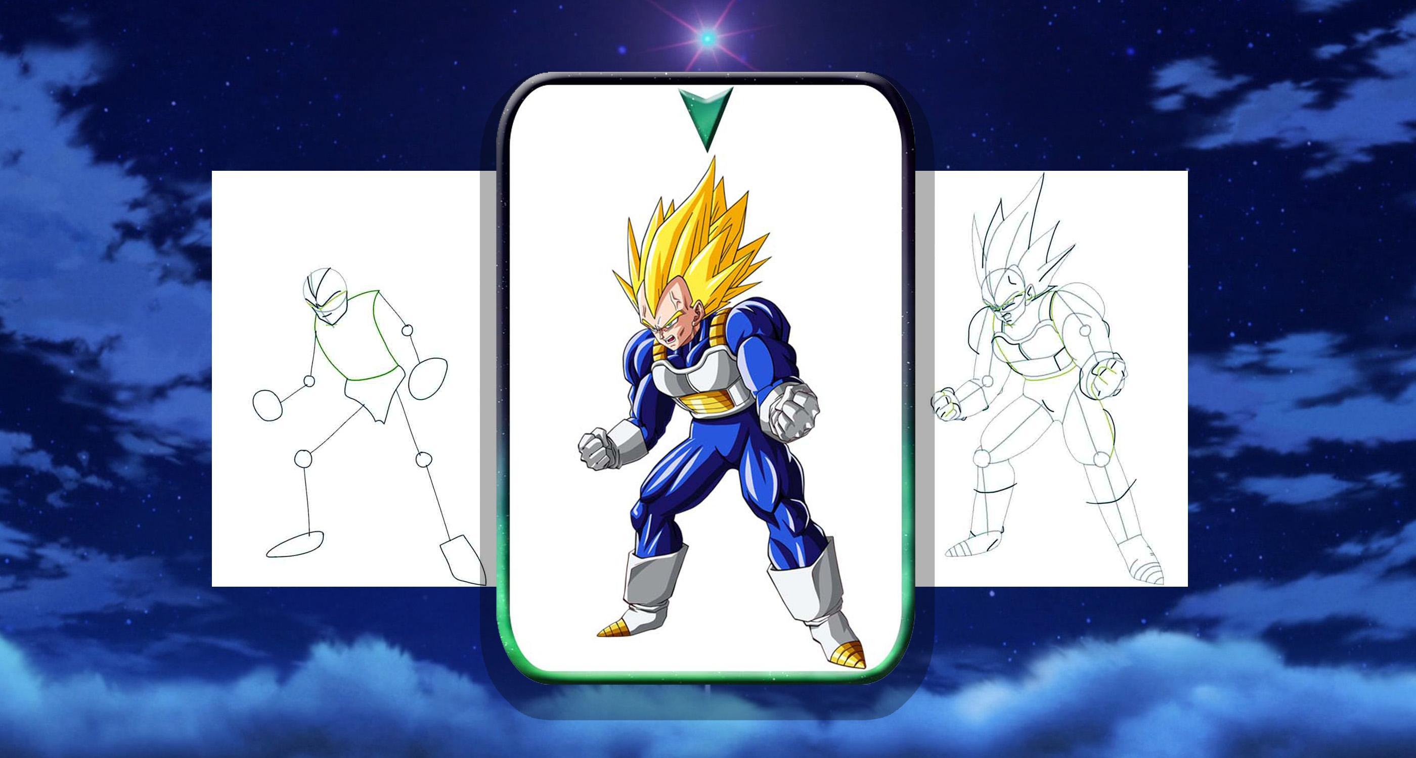 How To Draw Super Saiyan Apk برای دانلود اندروید