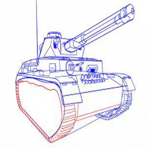 Drawings Of Army Tanks Step By Step