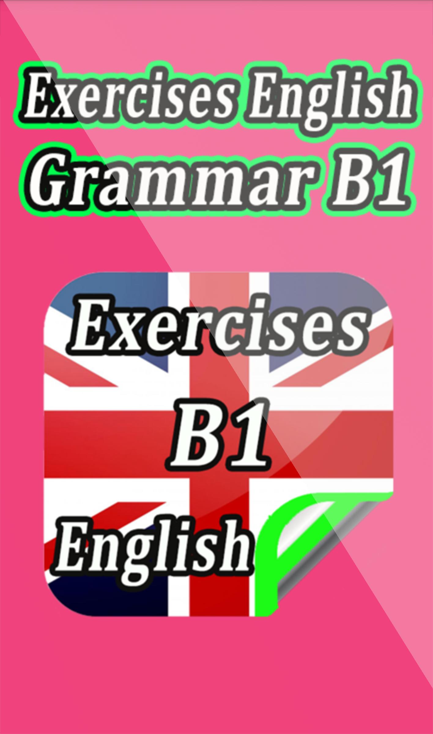 Exercises English B1 Grammar APK Android exercises-english-b1-grammar-apk-android